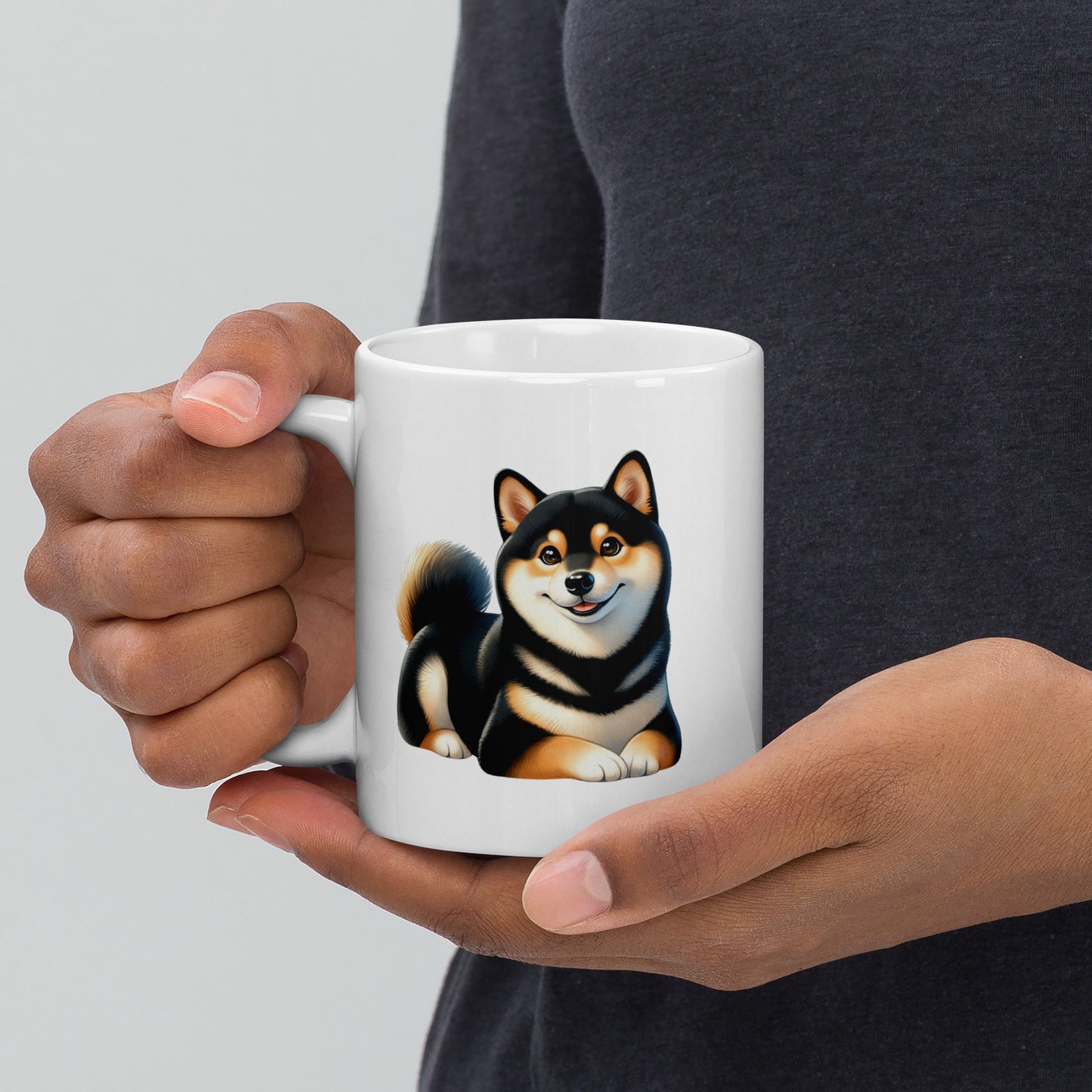 Black & Tan Shiba Inu Mug | BellaBoo & Co